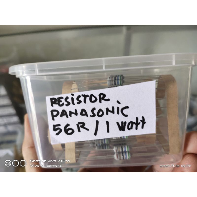 Jual RESISTOR 56R OHM 1 WATT PANASONIC | Shopee Indonesia
