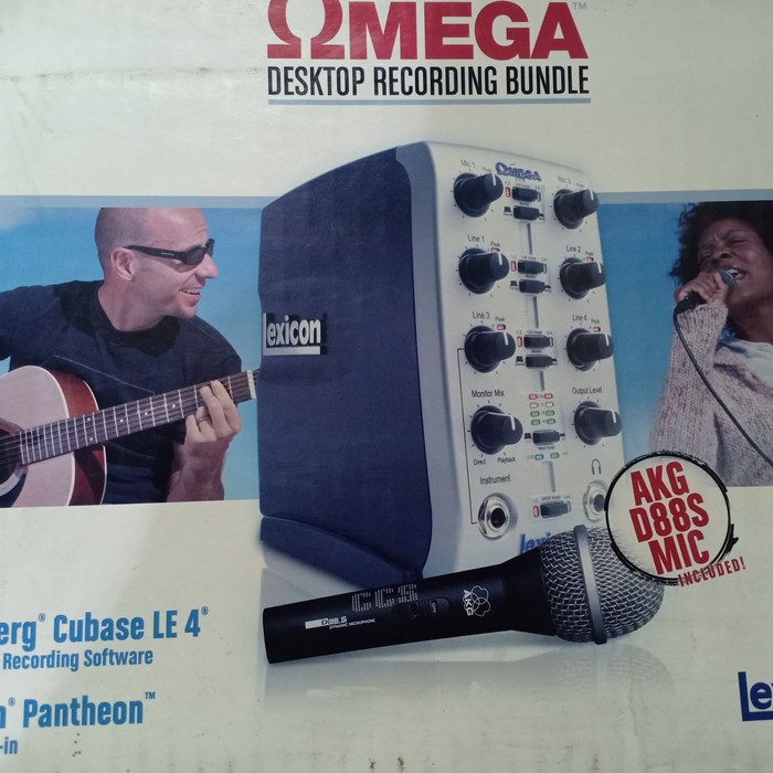 Jual Lexicon Omega + Mic AKG D88s Original | Shopee Indonesia
