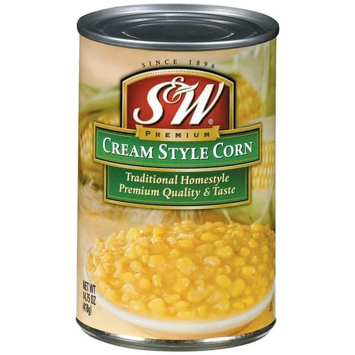 Jual S&W CREAM STYLE CORN 425g / SW Jagung Manis Krim Dalam Kaleng ...