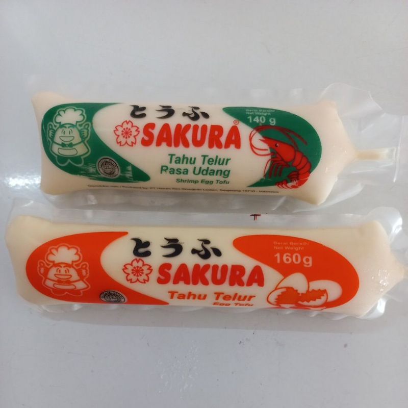 Jual Sakura Tahu Telur Udang Egg Tofu 160g | Shopee Indonesia