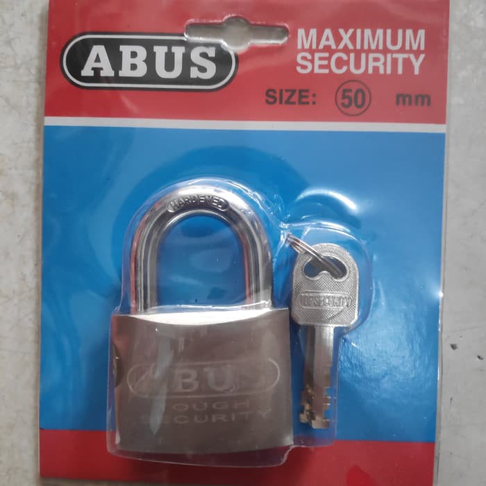 Jual Gembok Nikel 40mm Leher Panjang / Gembok Rumah / Gembok Pagar ...