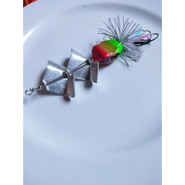 Jual sleter double buzzbait 12 gram (HANDMADE RAFLY LURE) | Shopee ...