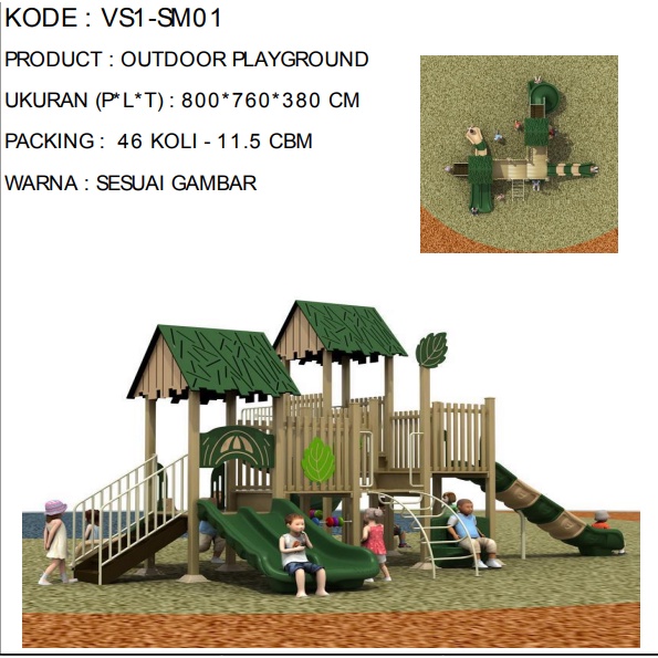 Jual MAINAN PLAYGROUND OUTDOOR | Shopee Indonesia