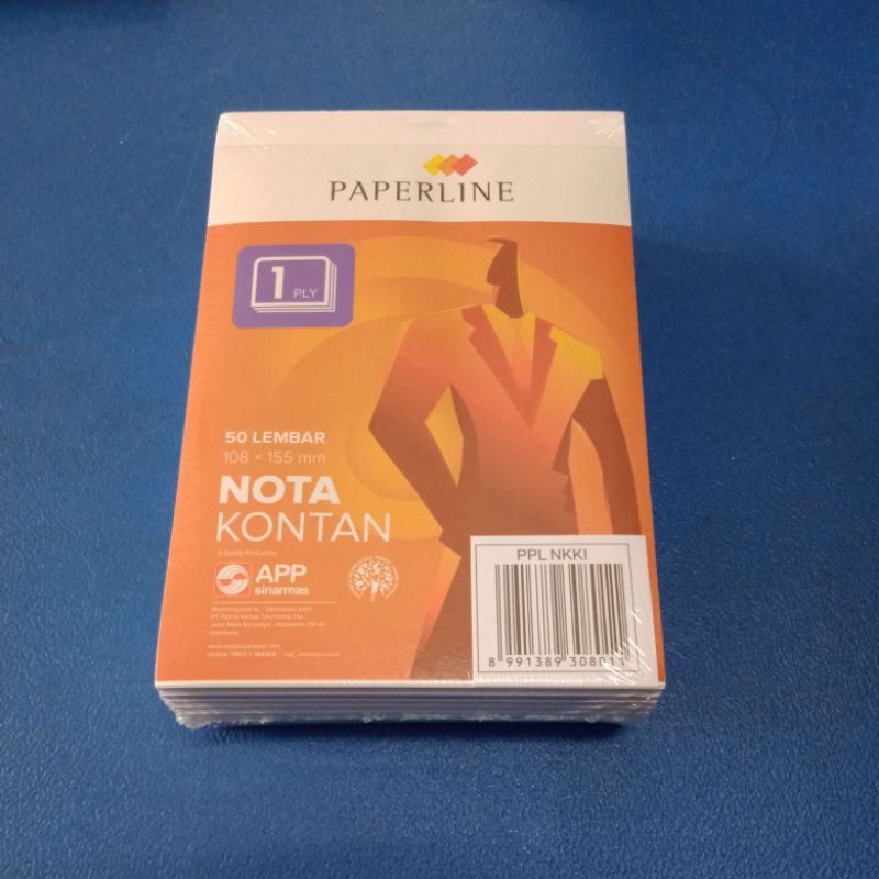 Jual Nota Kontan Paperline 1 Ply 1 Pack Isi 10 Pcs | Shopee Indonesia