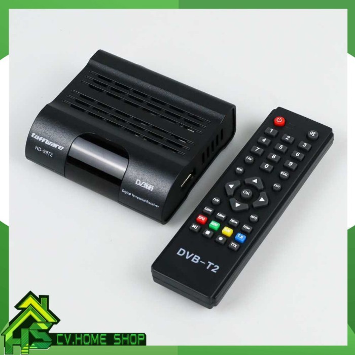 Jual Taffware Digital TV Tuner Set Top Box DVB-T2 - HD-99T2 | Shopee ...