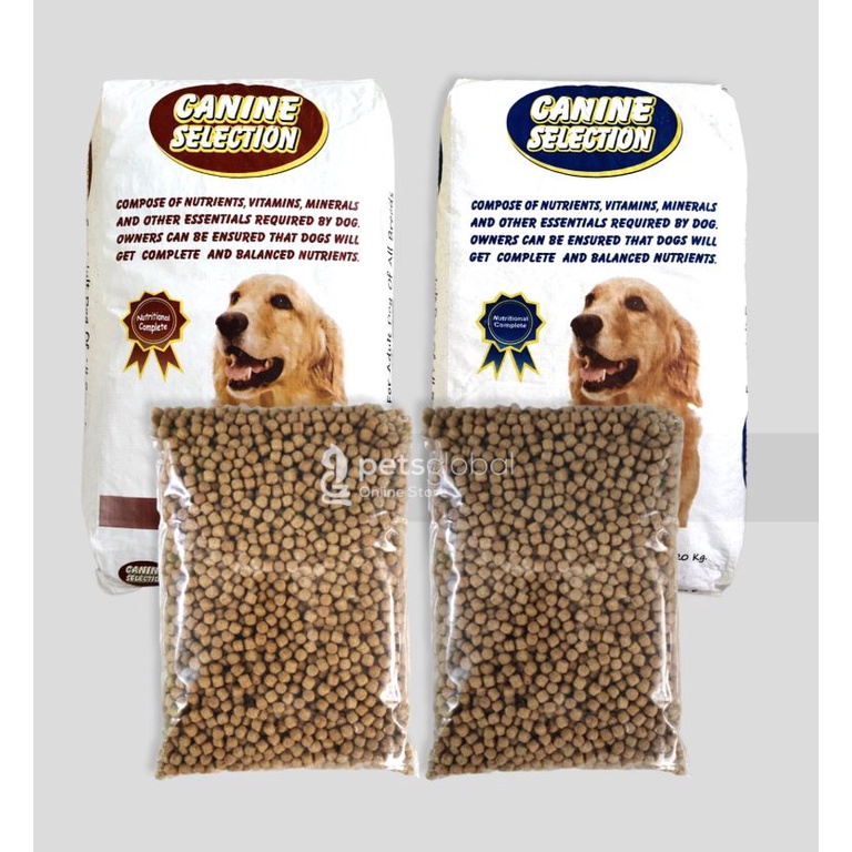 Jual Makanan Anjing CANINE SELECTION DOG Repack 1kg Beef & Lamb ...