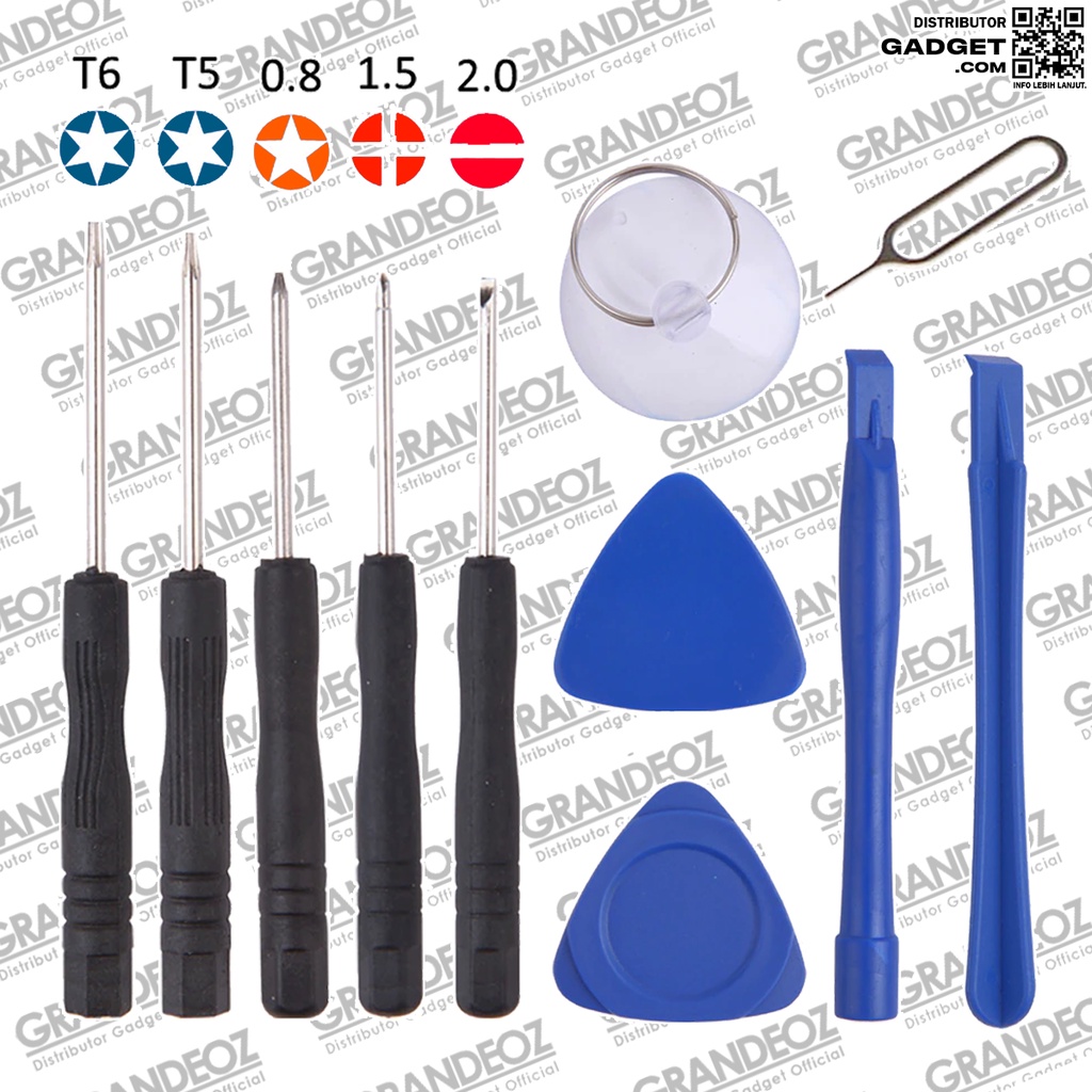 Jual Set Obeng 11 in 1 Peralatan Reparasi Smartphone Repair Tools 5 ...