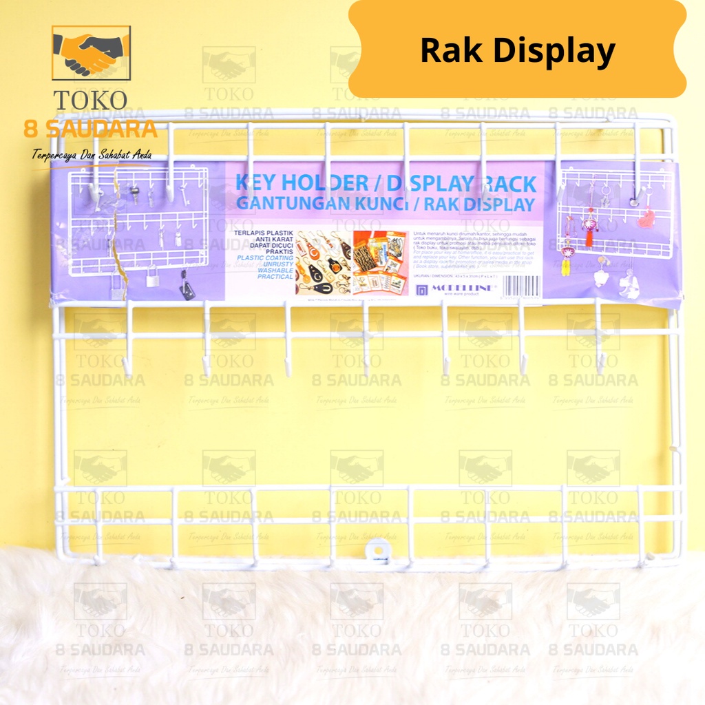 Jual Rak Display / Key Holder / Rak Gantung Modelline Ware Product ...
