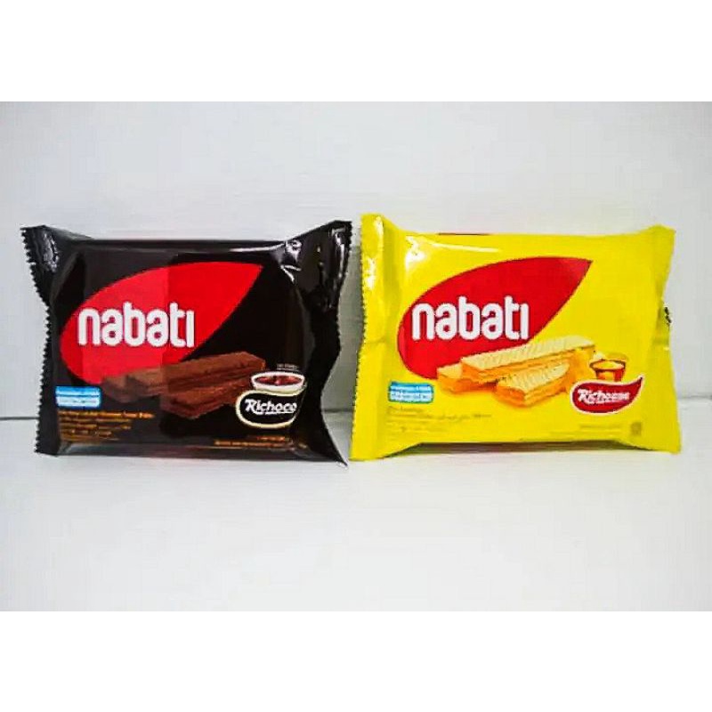 Jual Richees Nabati Wafer 1 Dus Isi 60 x20g Keju Cokelat | Shopee Indonesia