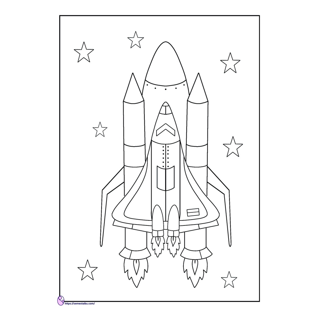 Jual ( Min Order 20Pcs ) Kertas Gambar Mewarnai F4 - Latih Imajinasi ...