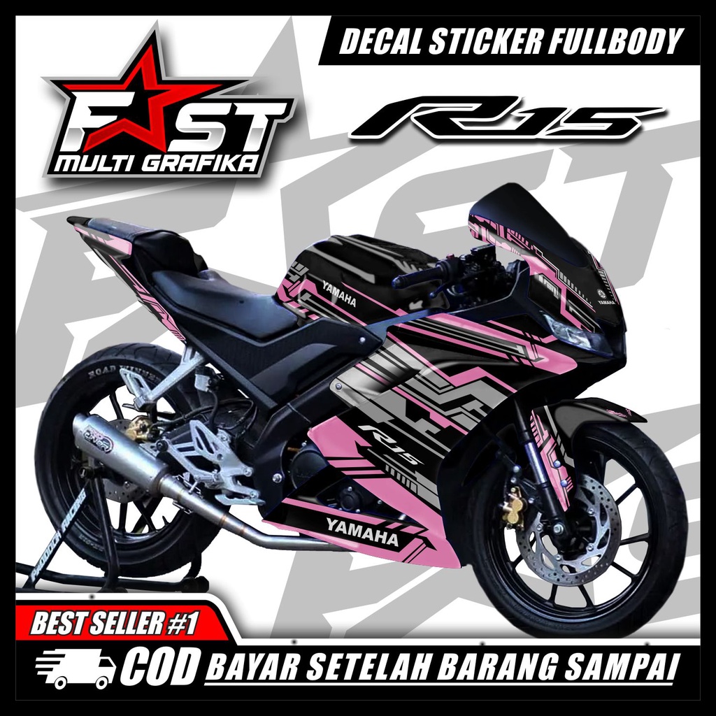 Jual COD STIKER Decal R15 V3 Full Body Keren Stiker R15 V3 Full Body ...