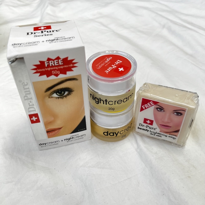 Jual DR Pure Cream Set+Sabun | Shopee Indonesia