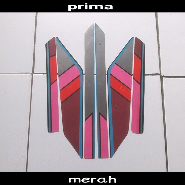 Jual stiker motor prima merah | Shopee Indonesia
