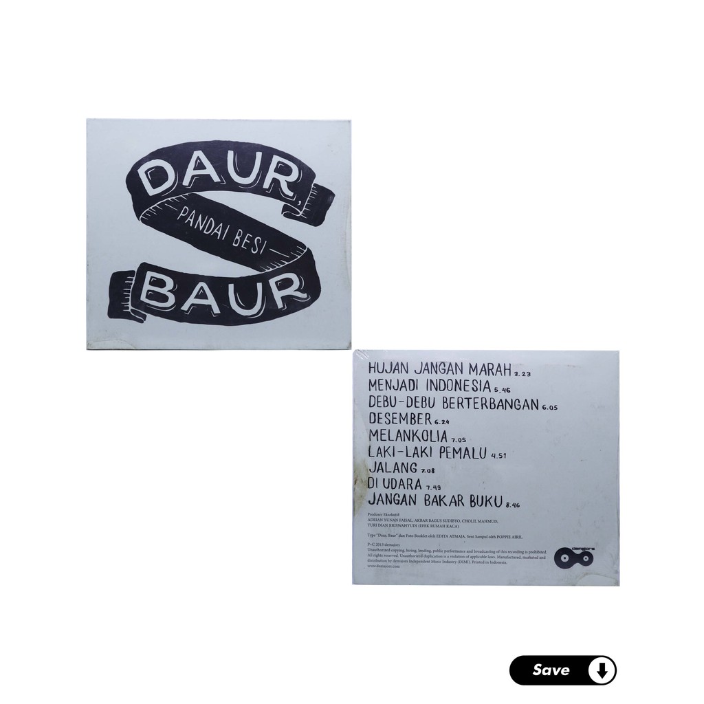 Jual ORIGINAL PANDAI BESI - DAUR BAUR CD | Shopee Indonesia