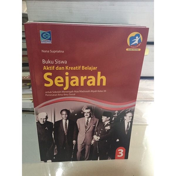 Jual BUKU SISWA AKTIF DAN KREATIF BELAJAR SEJARAH PEMINATAN UNTUK SMA KELAS XII KURIKULUM 2013 ...