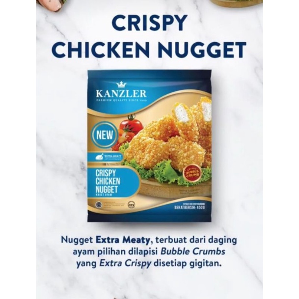 Jual Kanzler Chicken Nuget 450gr frozen | Shopee Indonesia