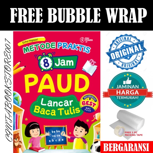 Jual BUKU PAUD DAN TK METODE PRAKTIS 8 JAM PAUD LANCAR BACA TULIS ...