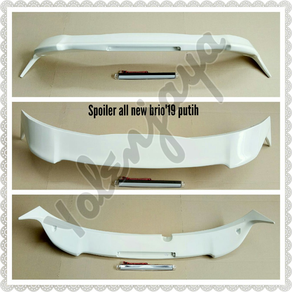 Jual Spoiler All New Brio 2019 Putih | Shopee Indonesia