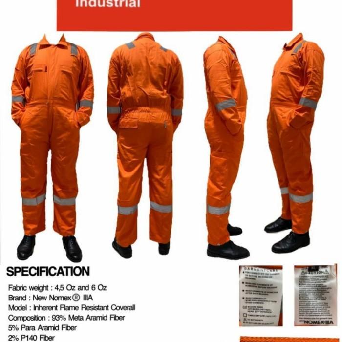 Jual Wear | Coverall Werpack New Nomex Iiia Batu Bara Migas Pertamina ...