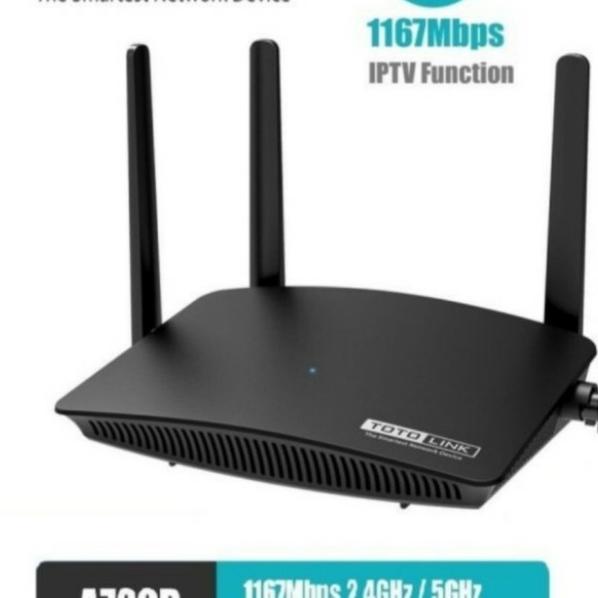 Jual TOTOLINK A720R AC 1200 WIRELESS DUAL BAND ROUTER | Shopee Indonesia