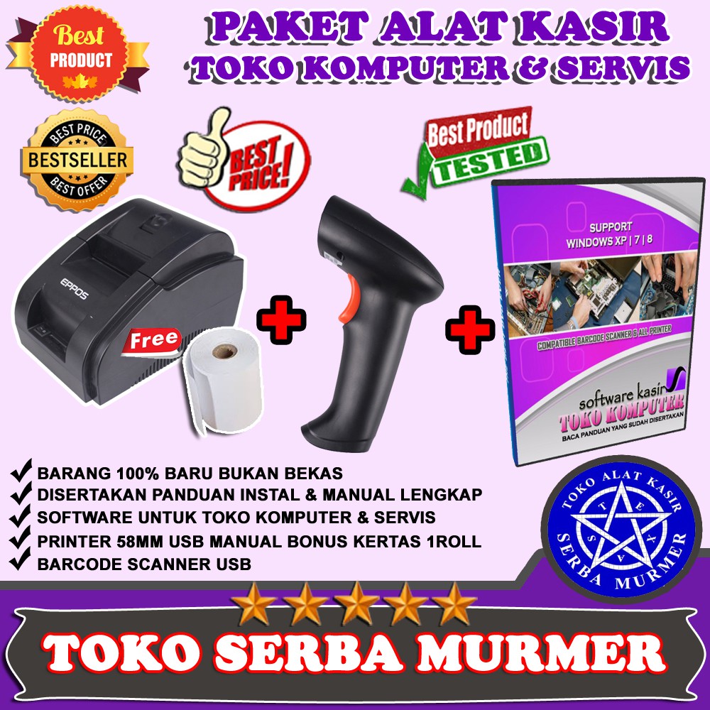 Jual Paket printer kasir untuk toko komputer dan aksesoris | Shopee ...