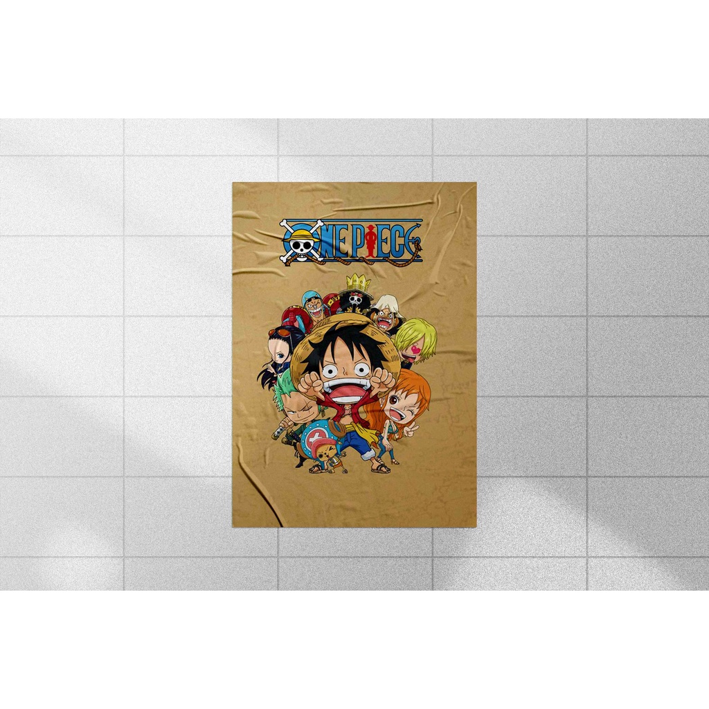 Jual Cetak Poster ONE PIECE Custom | Shopee Indonesia