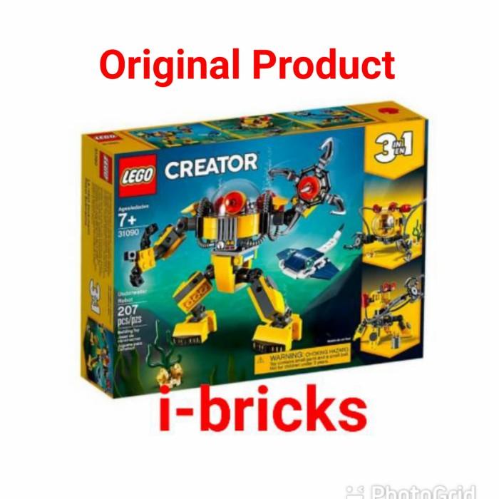 Jual Brick | Lego Creator 31090 Underwater Robot | Shopee Indonesia