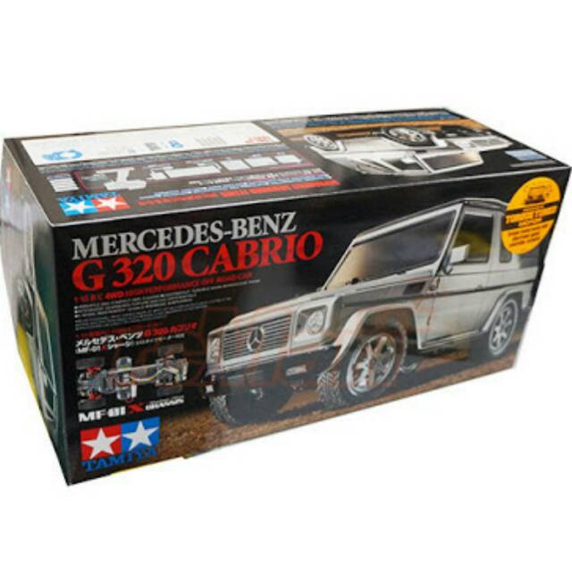 Jual 58629 Tamiya Mercedes-Benz G320 Cabrio (MF-01X Chassis) | Shopee ...
