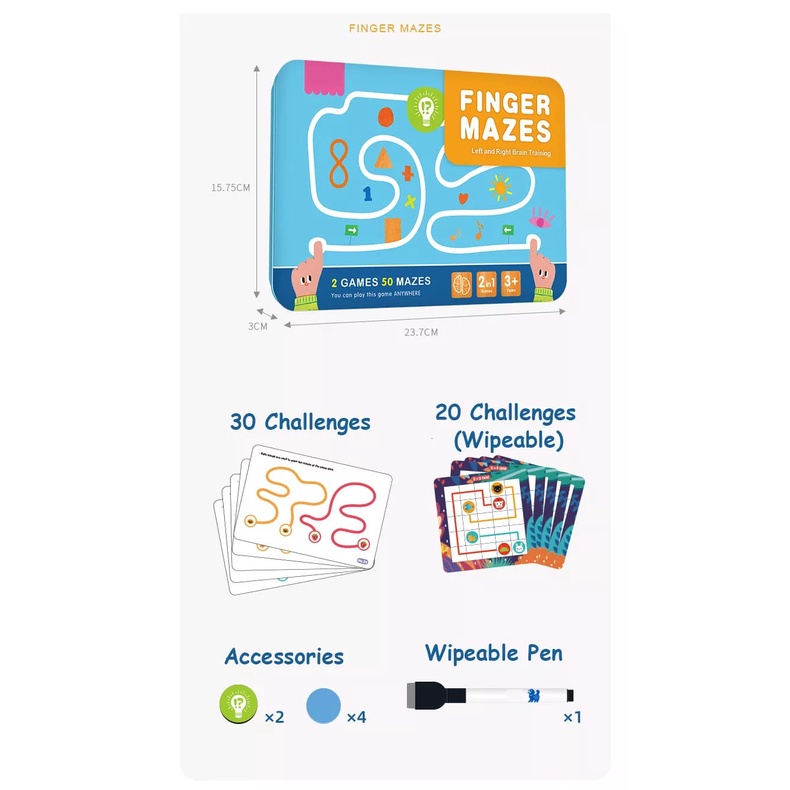 Jual Finger Mazes Mainan Edukasi | Shopee Indonesia