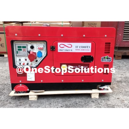 Jual GENSET INFINITE GENERATOR DIESEL GENSET SILENT E-STARTER SILENT 15 ...