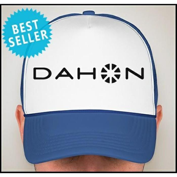 Jual ASLI TOPI TRUCKER JARING DAHON SEPEDA FOLDING BIKE POLOS CUSTOM ...