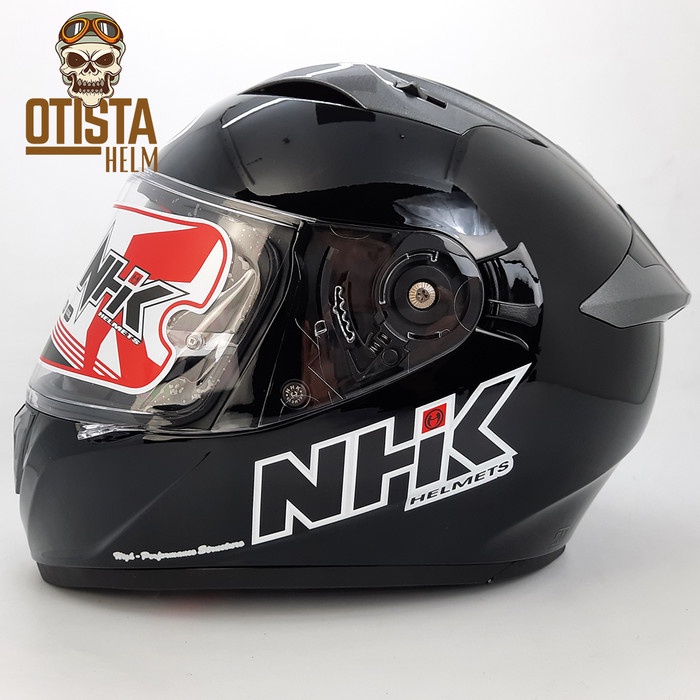 Jual Helm Full Face Nhk Gp Prime Solid Black Special Edition | Shopee ...