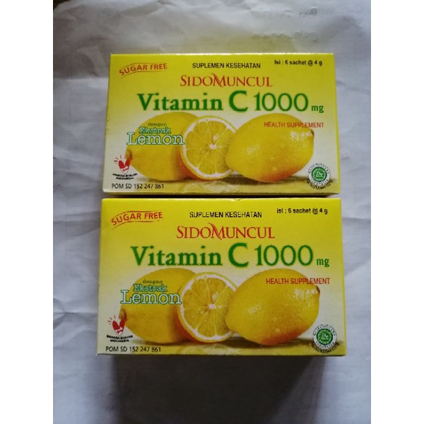 Jual Vitamin C Sidomuncul / UC 1000 bubuk / Vitamin C 1000 | Shopee ...