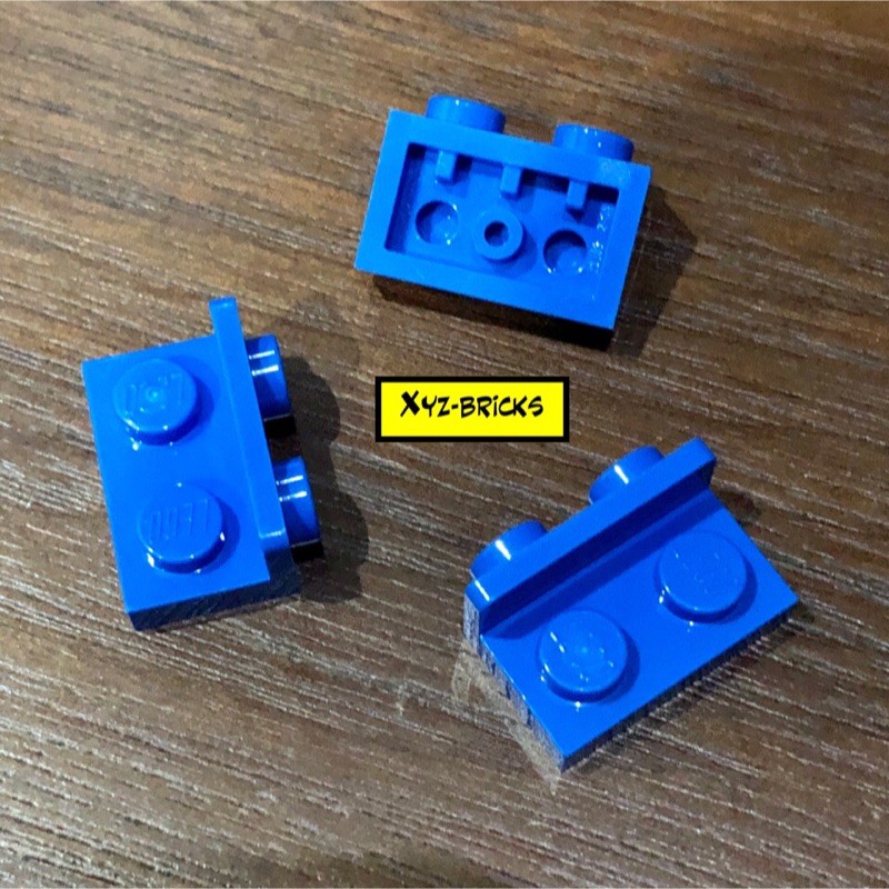 Jual LEGO PARTS 6133721 - Angle Plate Bottom 1x2 / 1x2 Bright Blue ...