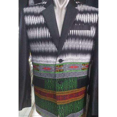 Jual Jas Pria / Jas Batik motif Ulos Sumatera | Shopee Indonesia