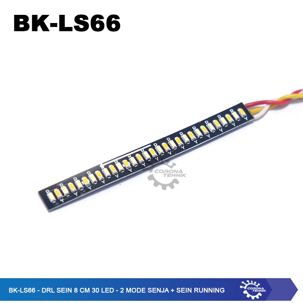 Jual BK-LS66 - DRL Sein 8 cm 30 Led - 2 Mode Senja + Sein Running ...