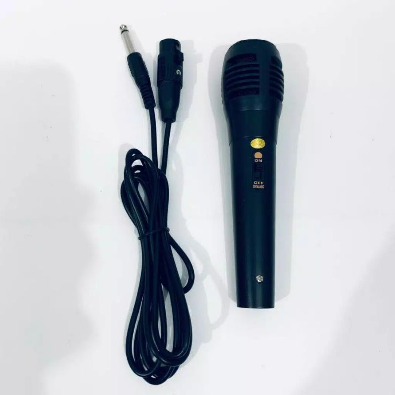 Jual Dynamic Mic Microphone Mikrofon kabel besar 6,5mm | Shopee Indonesia