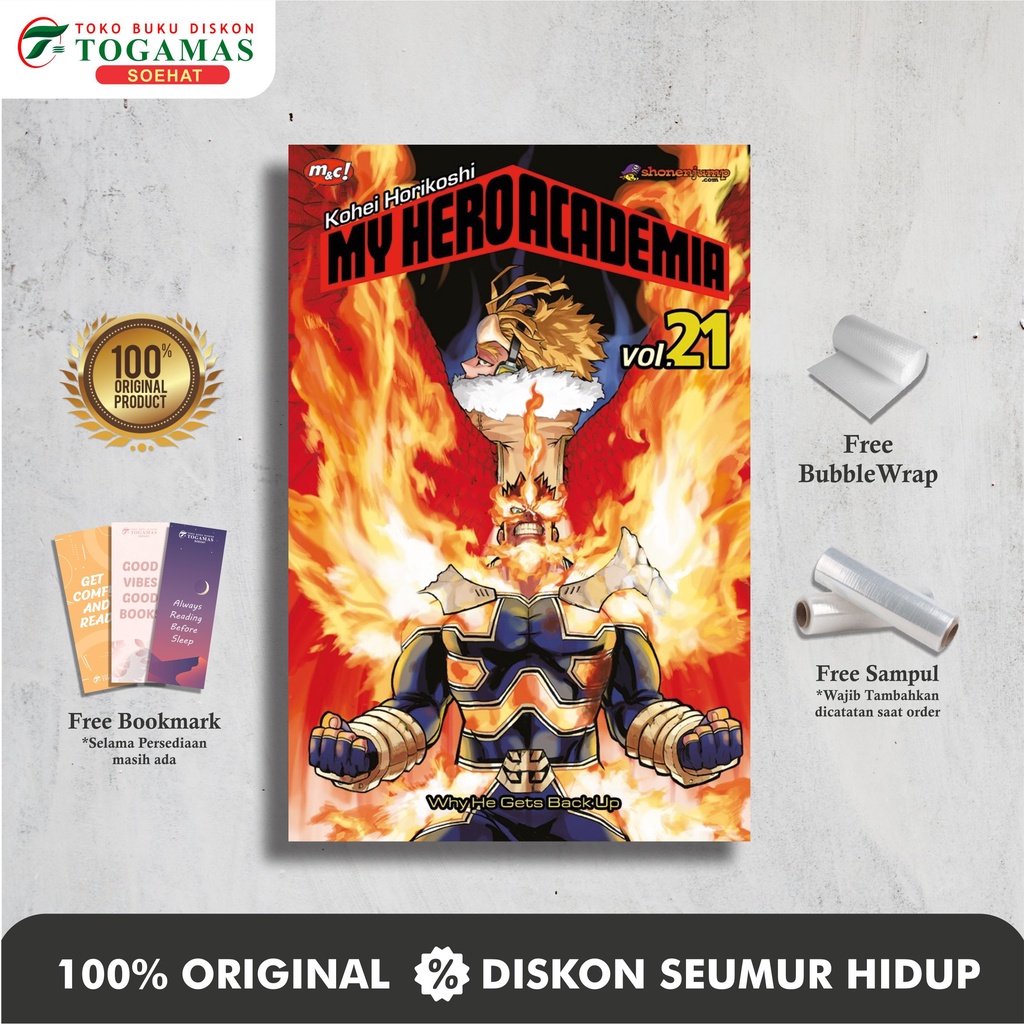 Jual My Hero Academia 21 - Kohei Horikoshi | Shopee Indonesia