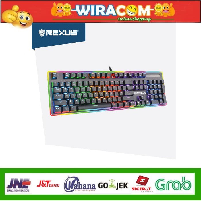 Jual ORIGINAL Rexus MX10 / MX.10 / MX 10 Keyboard Gaming Mechanical ...