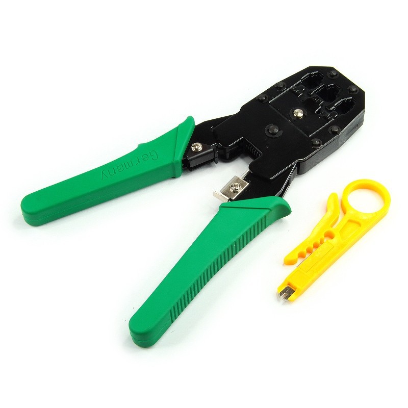 Jual TANG CRIMPING - Crimping Tool Kabel Lan RJ45 Kabel Telepon RJ11 ...