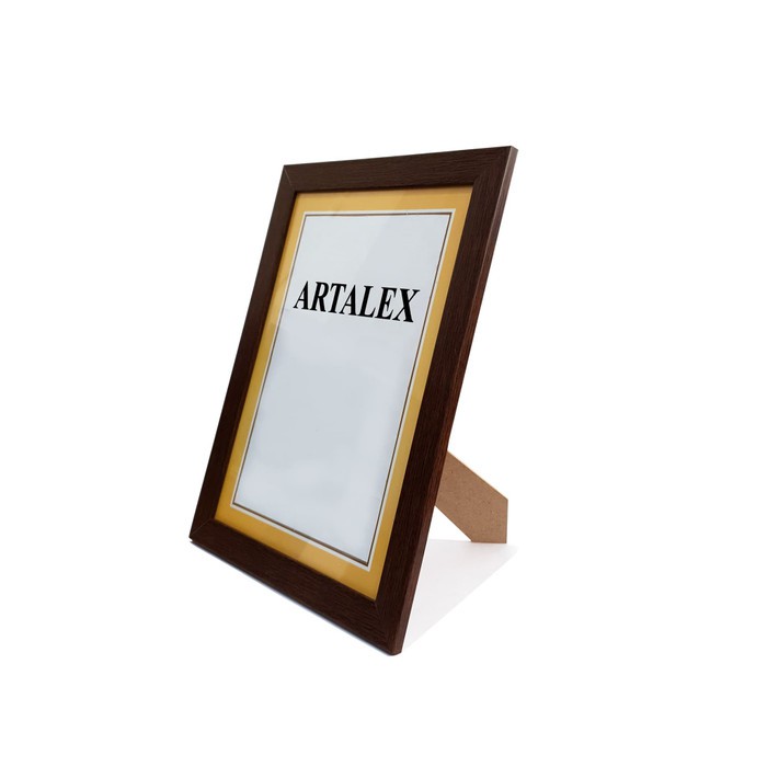Jual Artalex Bingkai Foto / Frame Photo / Pigura 11R Coklat Motif Kayu ...