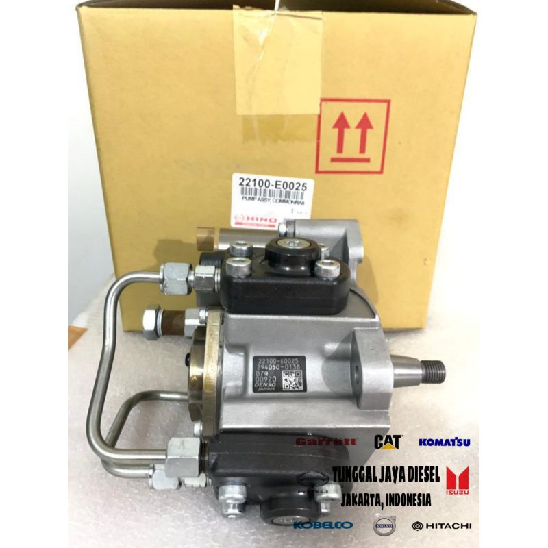Jual Supply Injeksi Pump Boshpump Kobelco SK330-8 J08E Hino 22100-E0025 ...