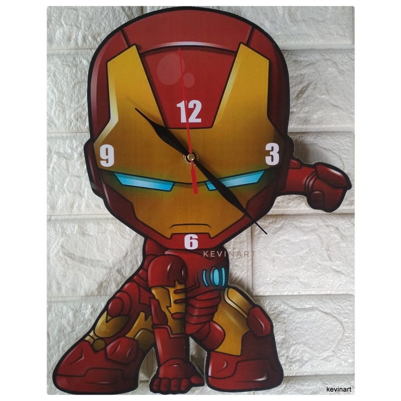 Jual JAM DINDING ANAK LAKI LAKI LUCU DEKORASI ULANG TAHUN HIASAN ...