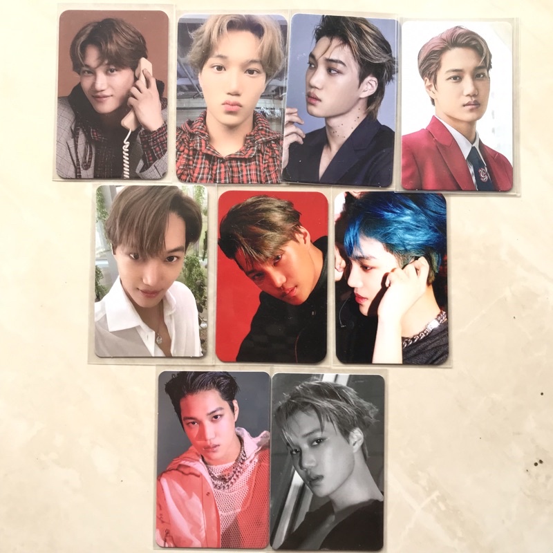Jual official photocard pc kai exo non album super m superm photopack ...