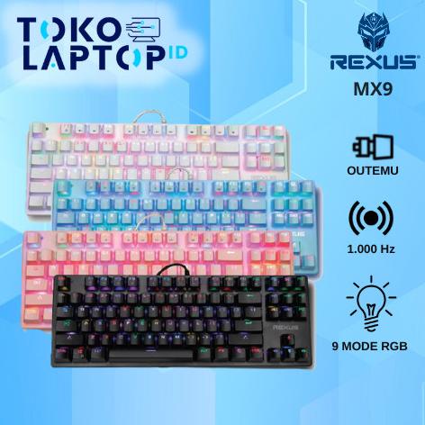 Jual Rexus Mx9 Legionare Mechanical Gaming Keyboard | Shopee Indonesia
