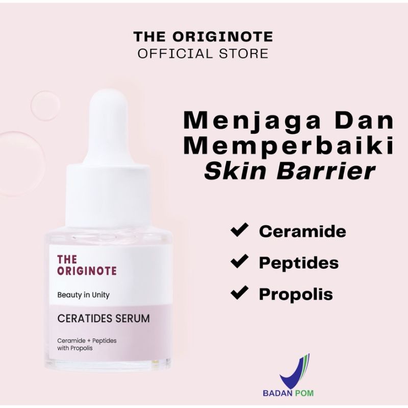 Jual The originote serum - Originote face wash - Originote Moisturizer ...