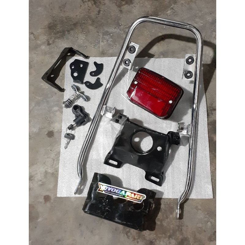 Jual paket lengkap begel behel honda gl 100 125 gl100 gl125 stop lamp ...