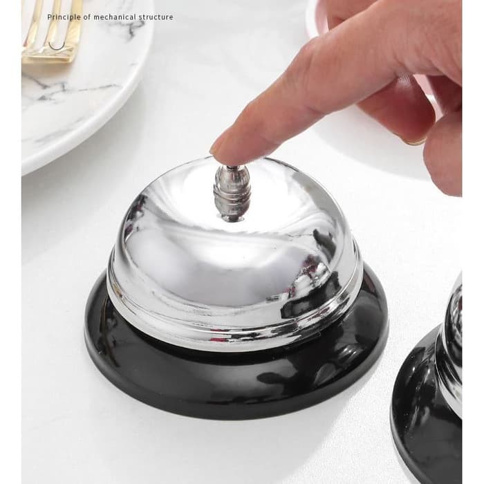 Jual TABLE BELL S/S #1688 / BEL MEJA STAINLESS / BEL MENU / BEL RESTO ...
