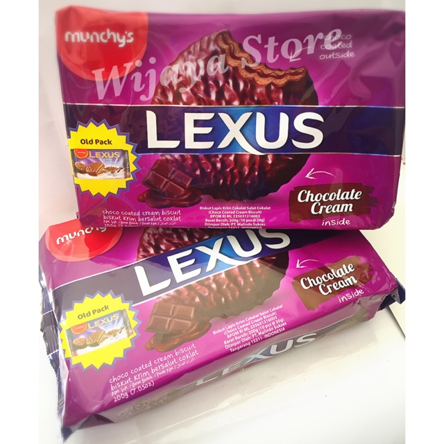 Jual Munchys Lexus Biscuit Chocolate/ Peanut Butter/ Cheese/ Choco ...