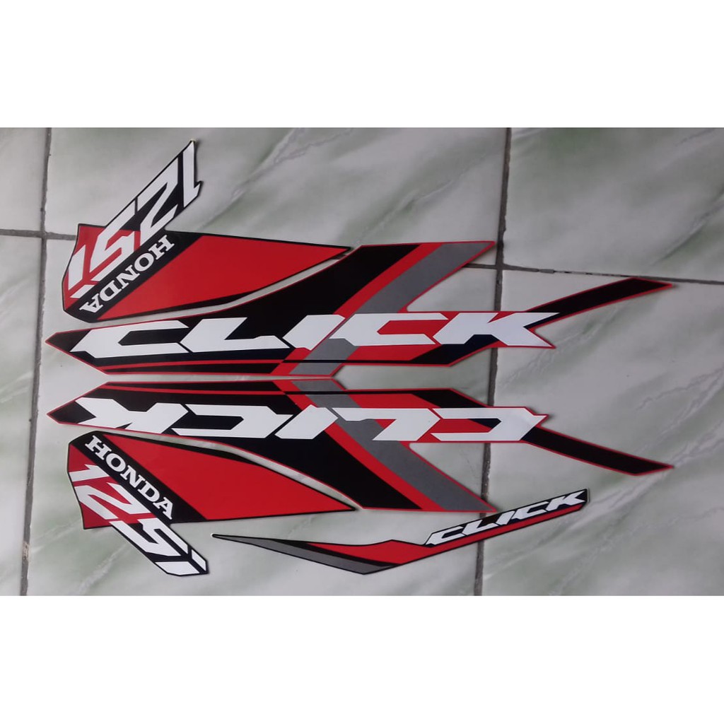 Jual stiker striping honda click 125 | Shopee Indonesia